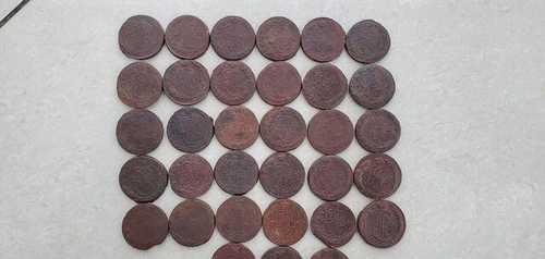 Монеты пятаки пять копеек клад 1763 - 1792 гг