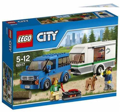 Lego City 60117 Фургон и дом на колёсах