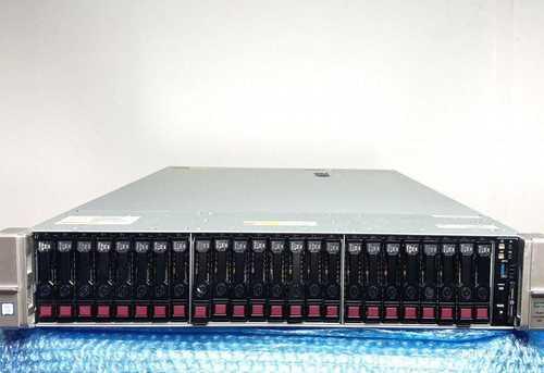 Cервер HP DL380 Gen9, 24SFF SAS Raid, Xeon E5 v3/v