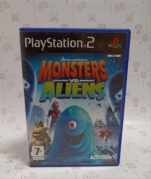 Monsters vs Aliens для PS2