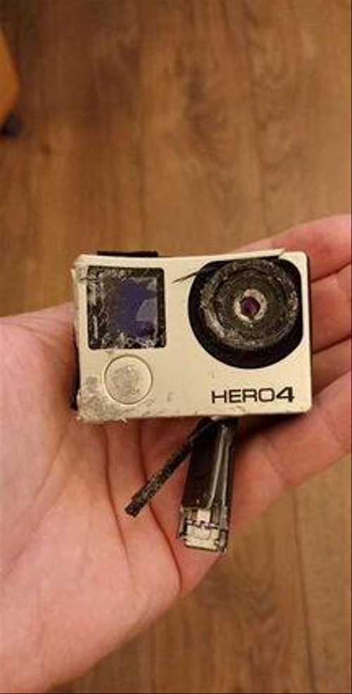 Экшн камера GoPro Hero 4 (на запчасти)