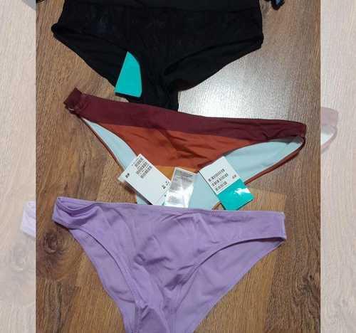 Плавки купальника р. 38 европейский H&M 3 шт
