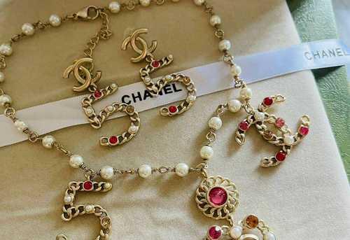 Колье и серьги Chanel