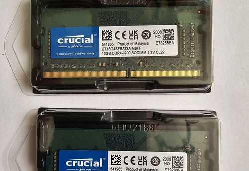 Озу Crucial DDR4 2x16GB CT16G4sfra32A