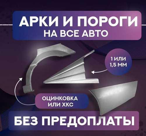 Пороги и арки на все авто Mazda 6