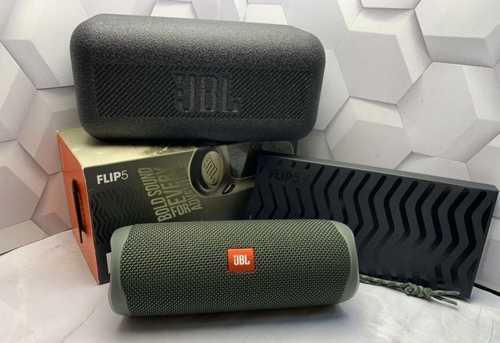 Портативная акустика JBL Flip 5, 20 Вт, Зелёный