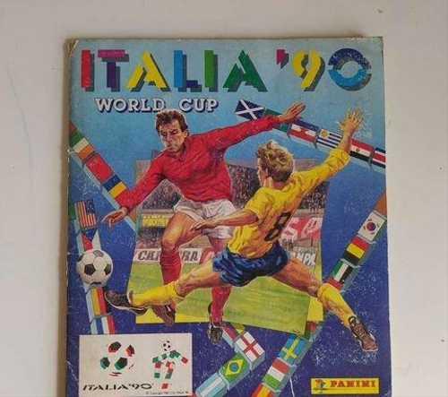Альбом с наклейками panini Чемпионат мира 1990