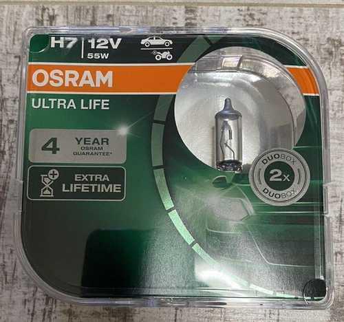 Лампа галогенная osram H7