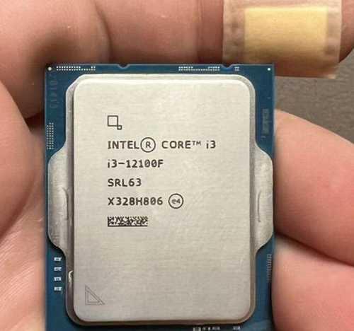 Процессор intel core i3 12100f