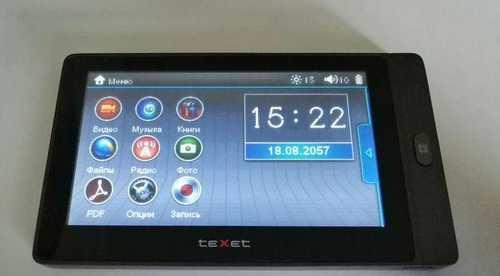 Мультимедийное устройство texet T-929HD