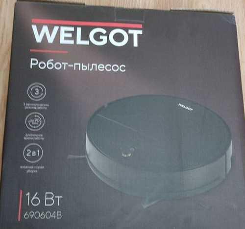 Робот пылесос моющий welgot