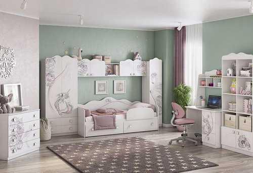 Мебель для детской комнаты Фэнтези - 7 предметов