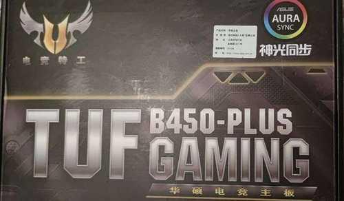 Asus Tuf Plus Gaming, новая + 16 Гб DDR4 быстрая