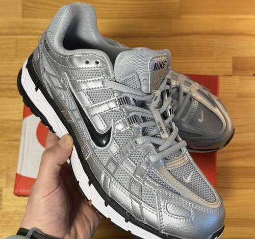 Кроссовки Nike P-6000 silver argent