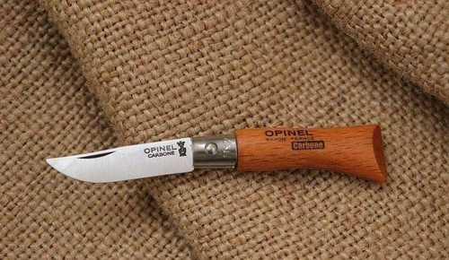 Складной нож Opinel №2 углеродистая сталь