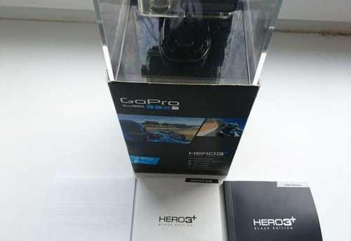 Экшн камера GoPro Hero 3+ black