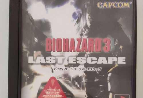 PS1 Biohazard 3 ntsc-J 1CD оригинал