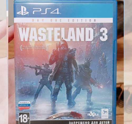 Wasteland 3 ps4 диск бу