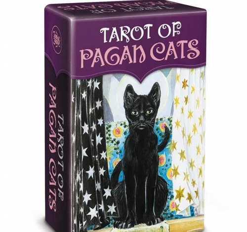 Карты Таро "Pagan Cats Tarot mini" Lo Scarabeo / Мини Колода Языческих Кошек 64497