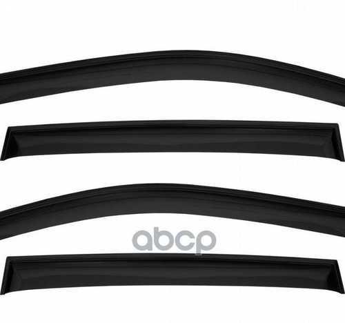 Дефлектор окон (накладной скотч 3М), 4 шт., chery