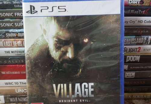 Resident evil village gold edition ps5 новый