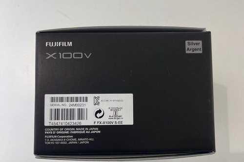 Fujifilm x100v silver абсолютно новый