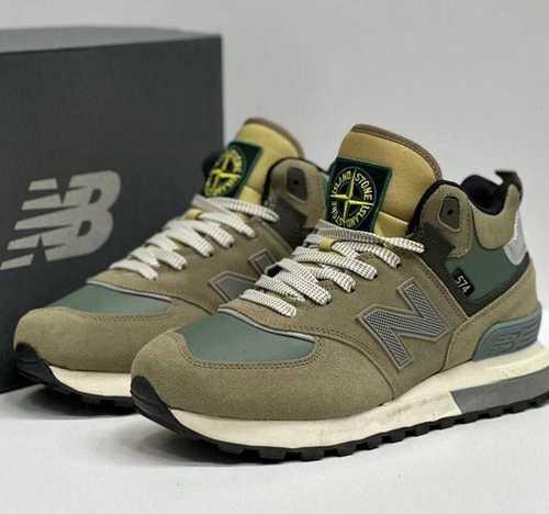 Кроссовки зимние New Balance x Stone island