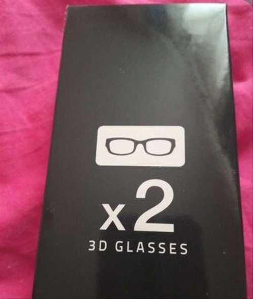 3D очки две пары. Новые.Фирмы "Samsung"