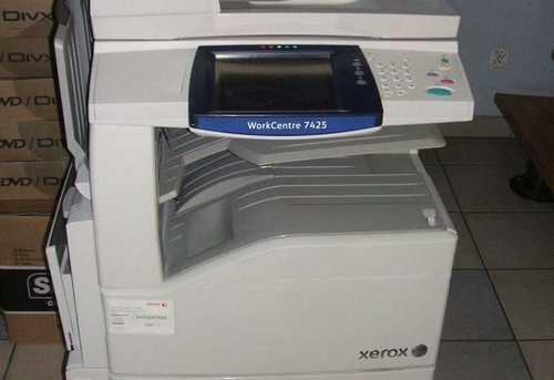 Мфу цветное А3/А4 Xerox 7425 безнал/нал