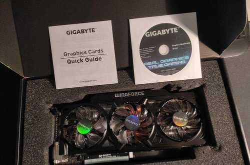 Видеокарта GTX 780 3gb Gigabyte Windforce