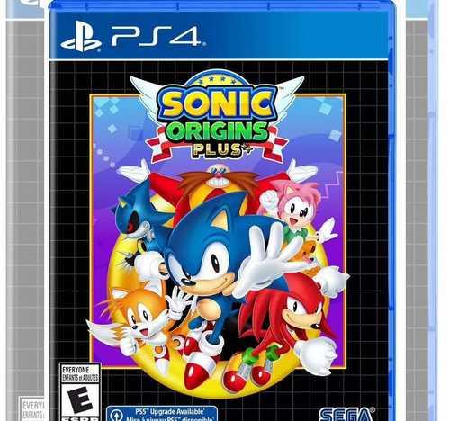 Sonic Origins Plus PS4, русские субтитры