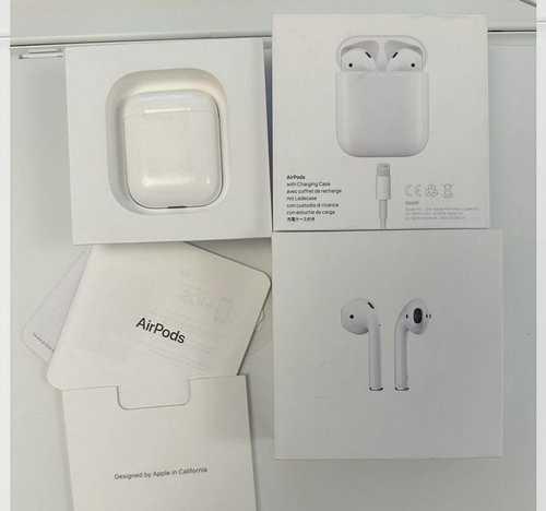 Наушники apple airpods 1 поколения Оригинал