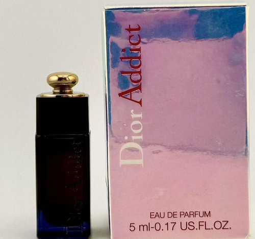 Dior addict eau de parfum 5 мл винтаж 2002