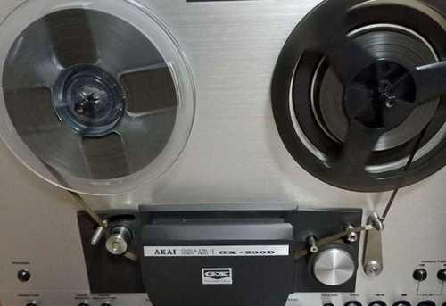 Катушечный магнитофон akai gx 230