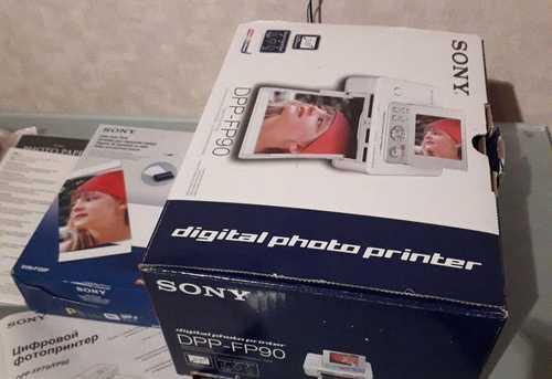 Цифровой фото принтер Sony DPP-FP90