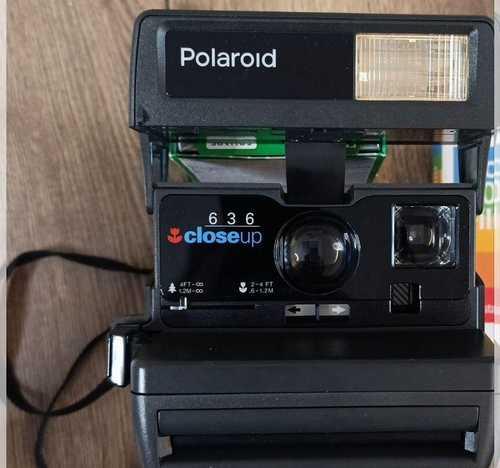 Polaroid 636 closeup