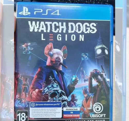 Диск PS4 Watch Dogs Legion