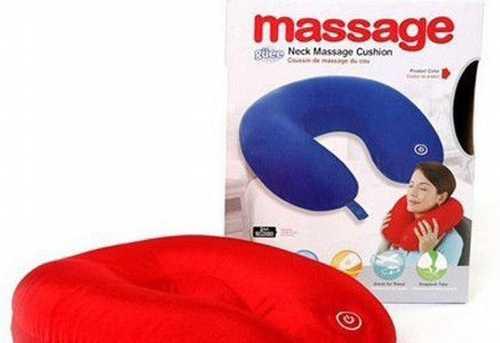 Подушка-подголовник массажная Neck Massage Cushion