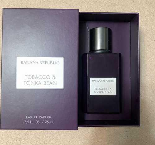 Banana republic tobacco & tonka bean парфюм