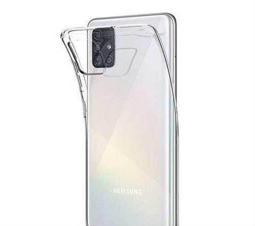 Чехол силиконовый для Samsung Galaxy A51