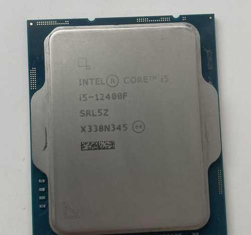 Intel core i5 12400f