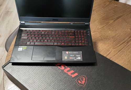 17.3" MSI GL75 Leopard 10SCSR-019XRU, 1000 ГБ, Core i7-10750H, RAM 8 ГБ, GeForce GTX 1650 Ti 4 ГБ