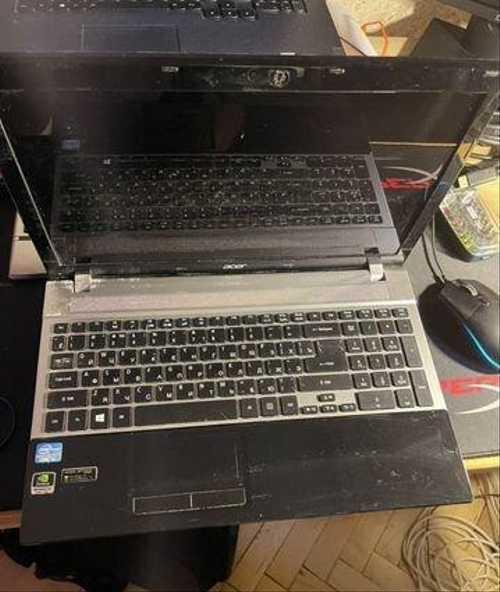 Ноутбук на запчасти acer v3-571g-33114g50makk