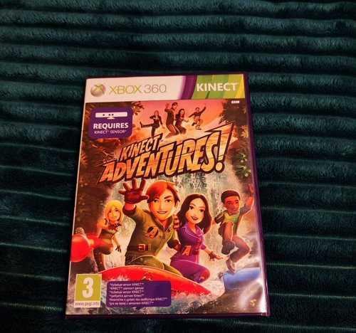 Лицензионный диск Xbox 360 Kinect Adventures