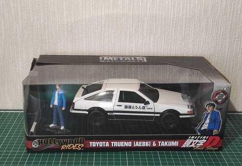 Модель автомобиля Toyota Trueno AE86 1/24