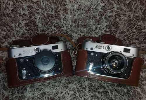 Плёночные фотоаппараты фэд 3 (2шт)