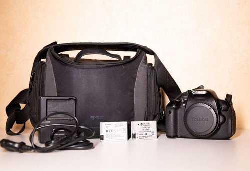 Canon EOS 650D body + доп. аккум + сумка