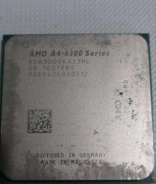 Процессор AMD A4-6300 AD6300KA23HL FM2
