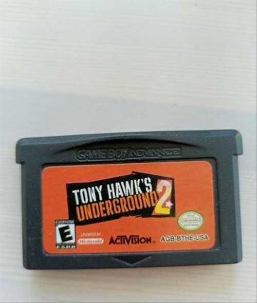 Игра для Gba sp Tony Hawk's underground 2