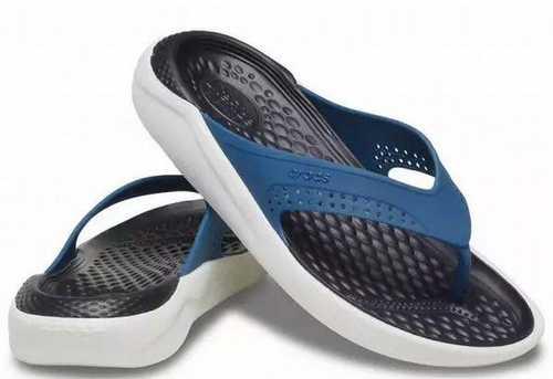 Crocs новые шлепанцы LiteRide Vivid Blue 36
